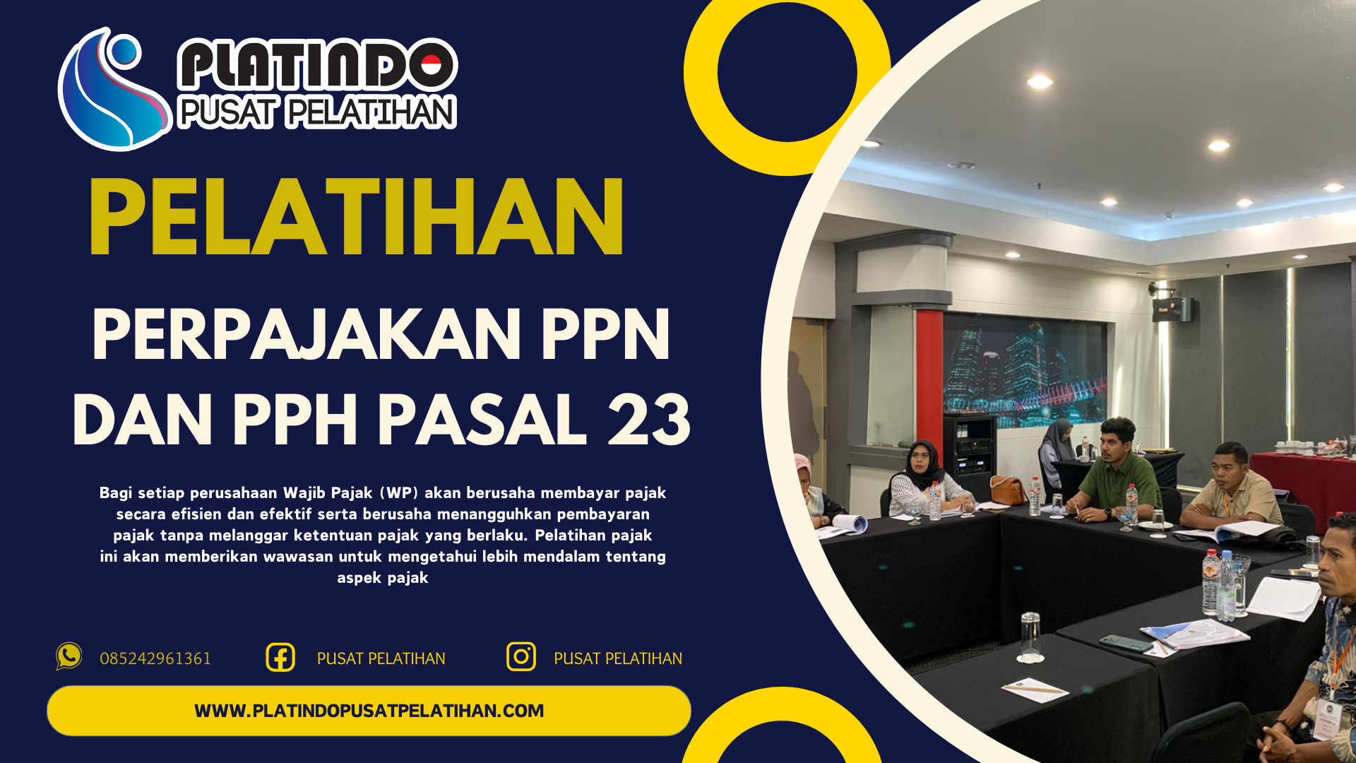 Pelatihan Perpajakan PPN dan PPH Pasal 23 Terbaru 2024-2025